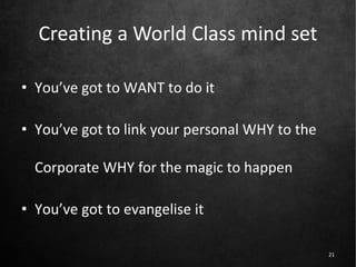 A World-Class Mindset | PPT