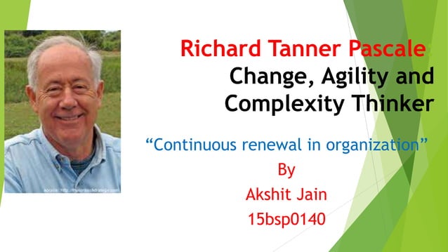 Richard pascale | PPT