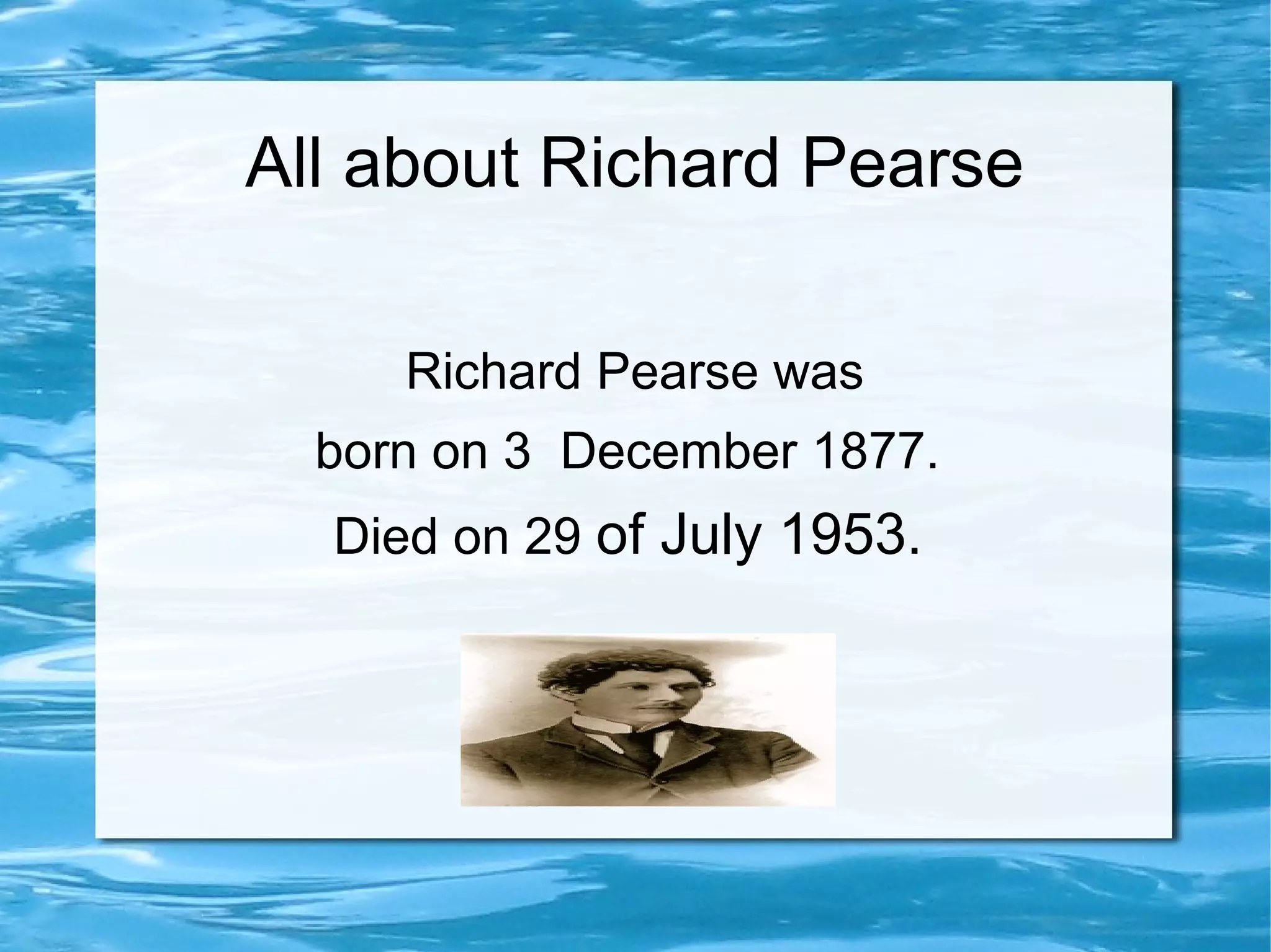 Richard pearse 5 | PPT
