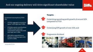 Biffa plc Capital Markets Day CFO presentation | PDF