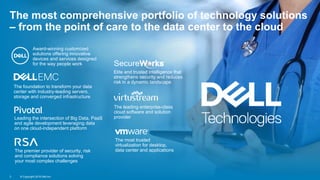 Mr. Richard Rawcliffe (DELl EMC) - Data-driven systems medicine | PPT