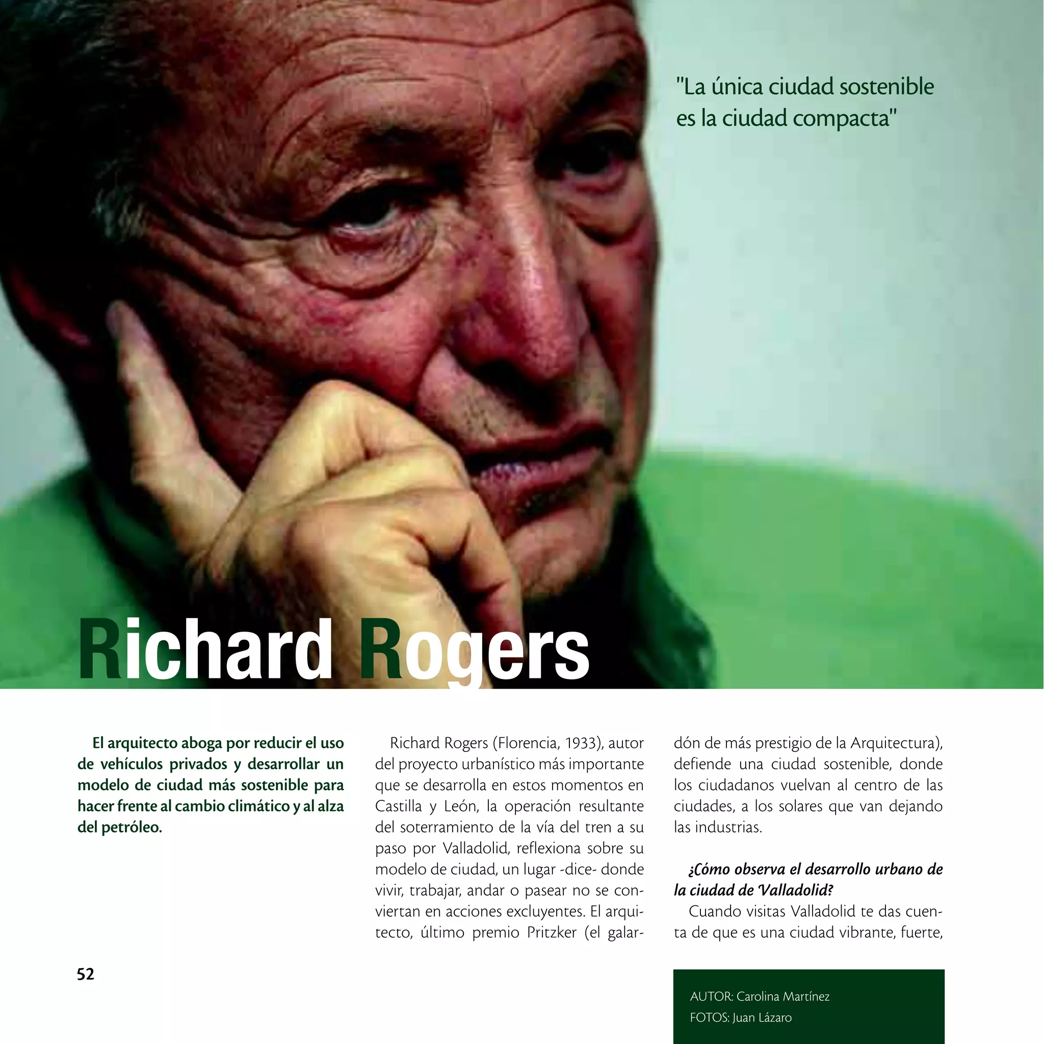 Richard Rogers "Ciudad Compacta" | PDF