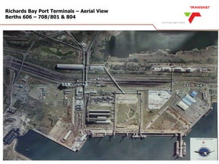 Richards bay port terminal business overview | PDF