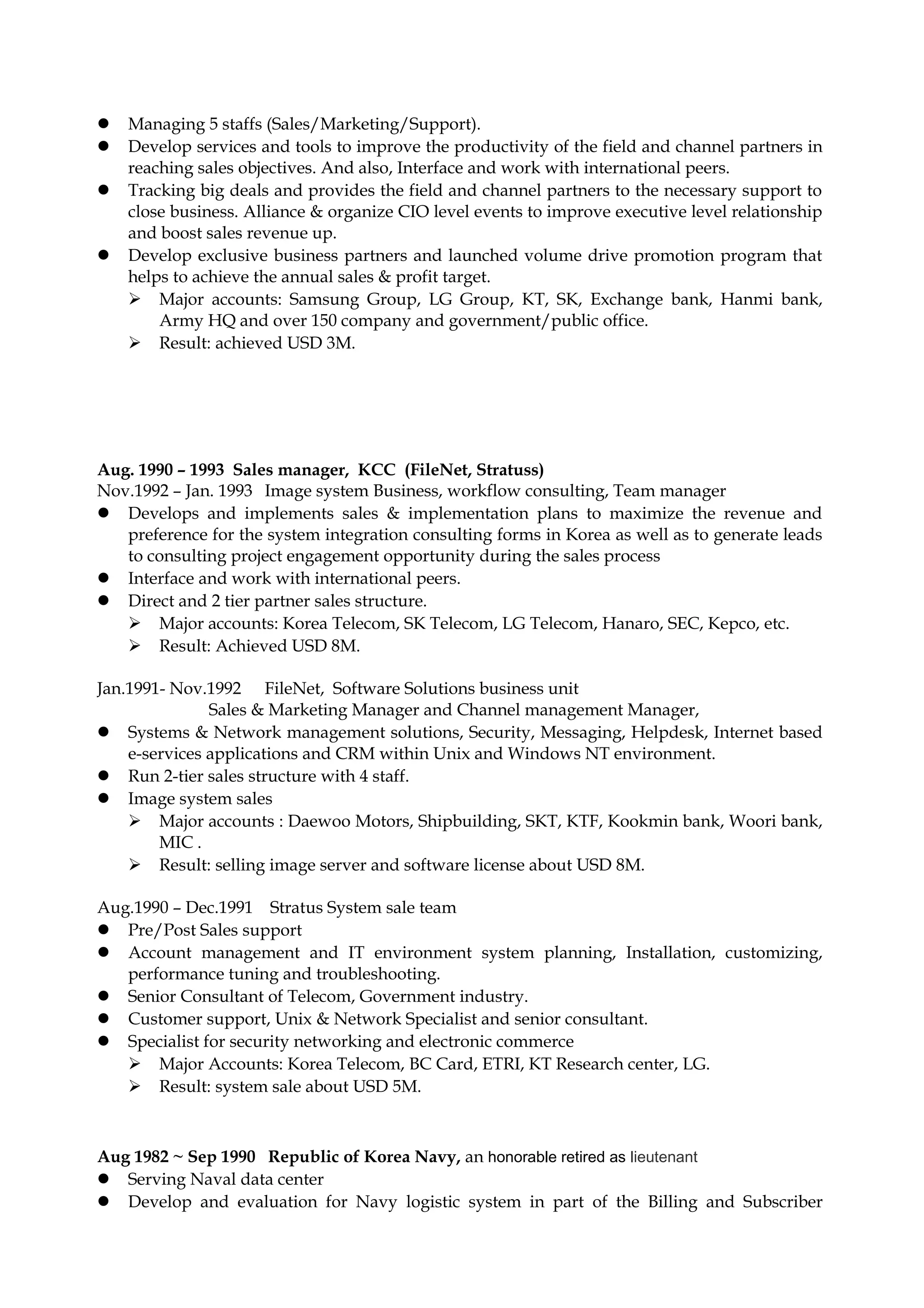 Richard Sb Resume V1 A | DOC | Business Banking & Finance | Business