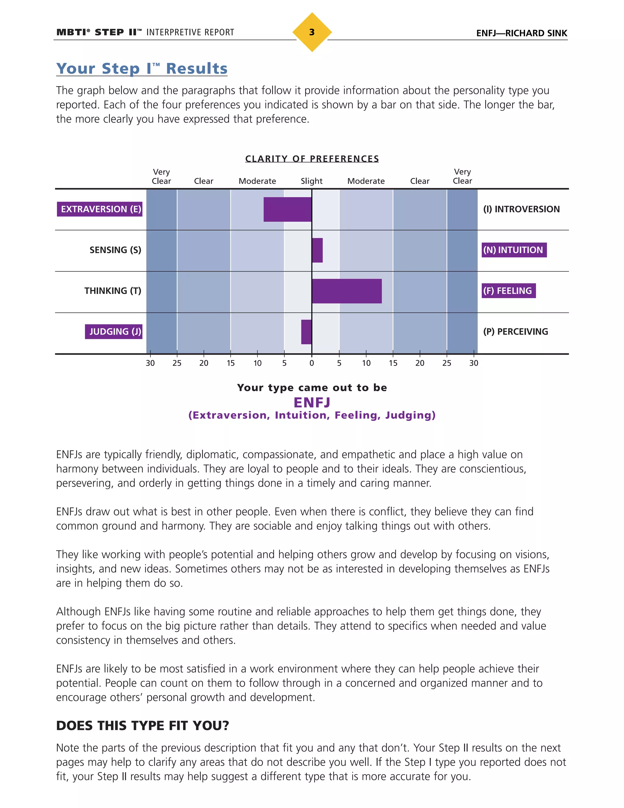 My MBTI Personality Assessment | PDF