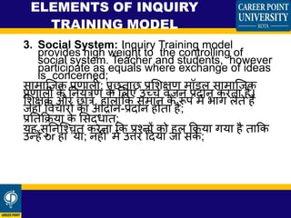 Richards suchman's inquiry training model | PPTX