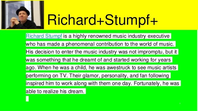 +Richard+Stumpf+ | PPT