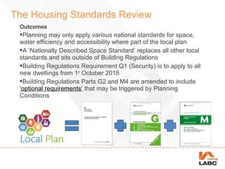 Housing Standards Review: Building Regulations Perspective | PPT