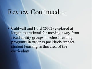 Richard vanstone ability group | PPT