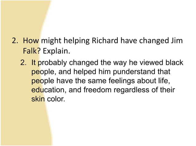 Richard wright and the library card | PPTX