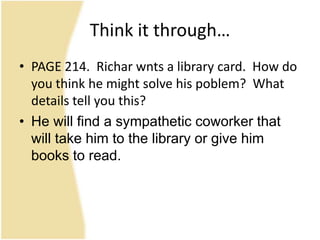 Richard wright and the library card | PPTX