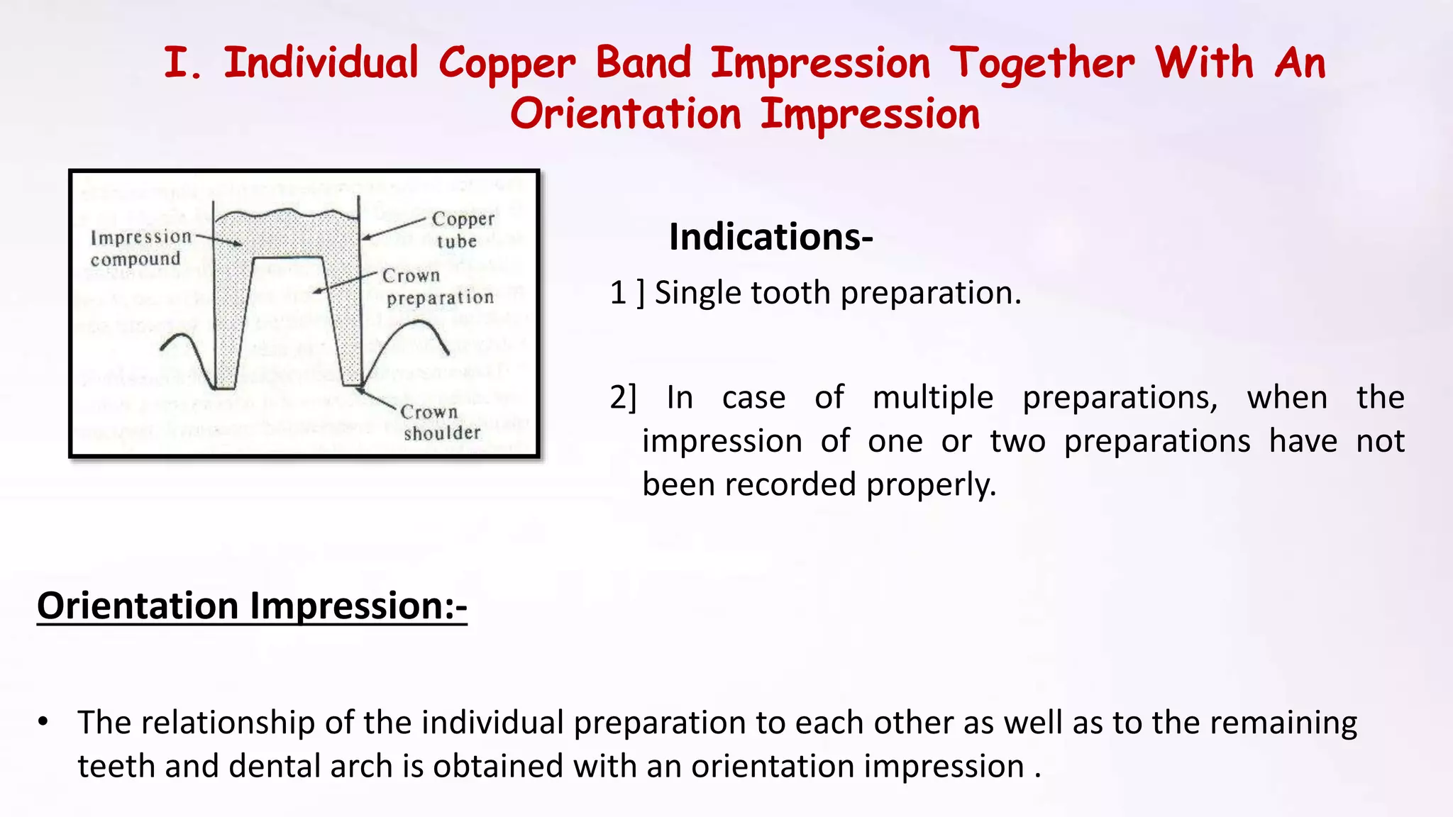 Impression Techniques in Fixed partial denture | PPTX