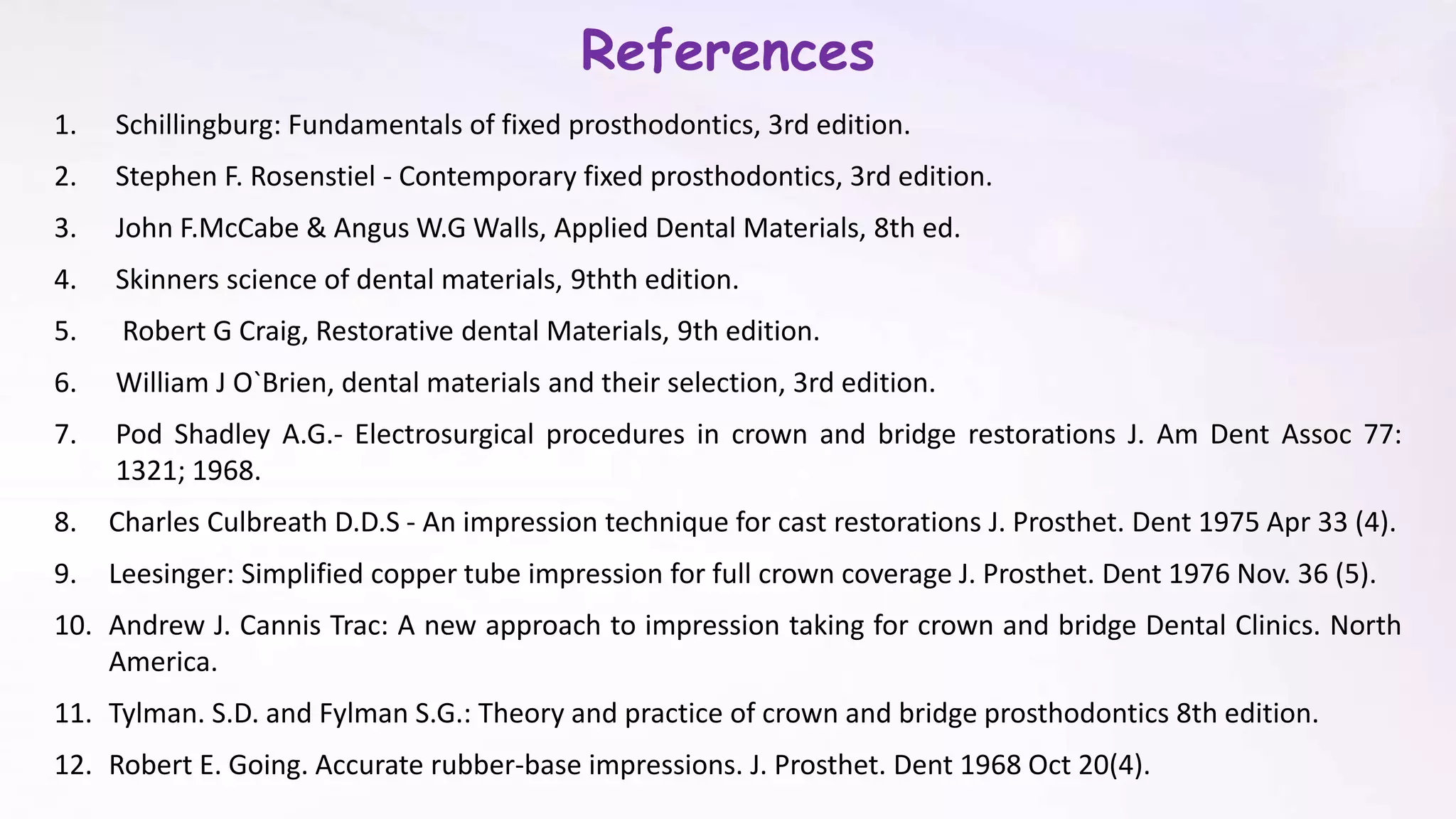 Impression Techniques in Fixed partial denture | PPTX