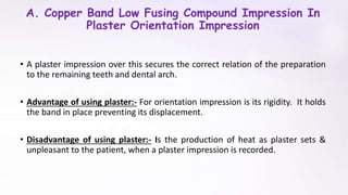 Impression Techniques in Fixed partial denture | PPTX