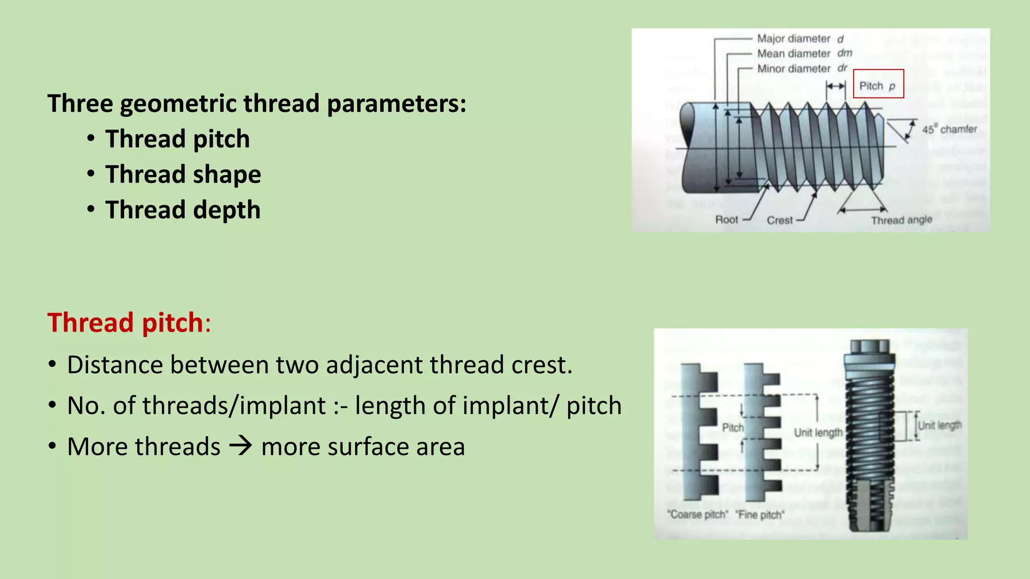 Dental Implant Designs | PPTX