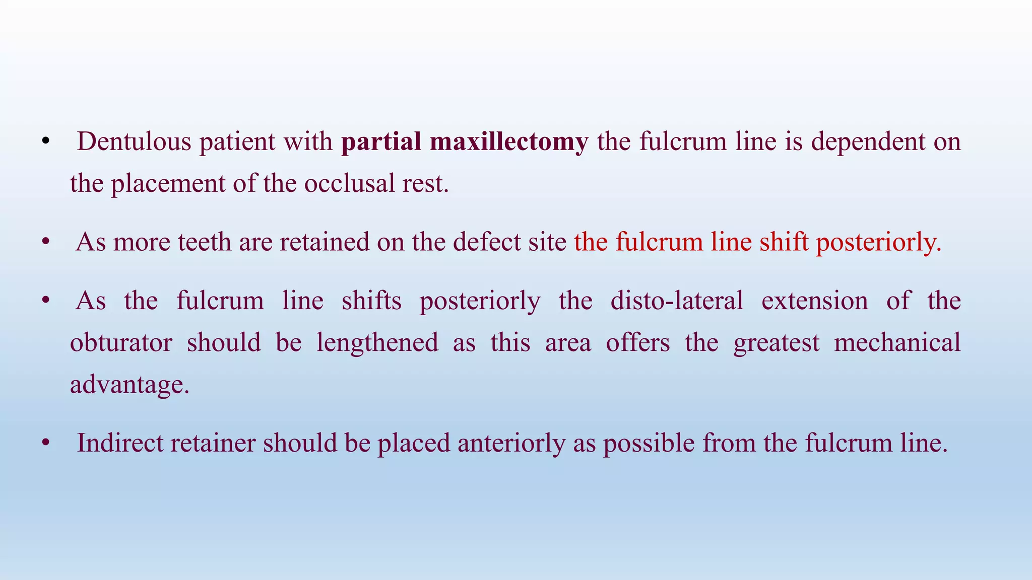 OBTURATORS FOR ACQUIRED MAXILLARY DEFECTS | PPTX