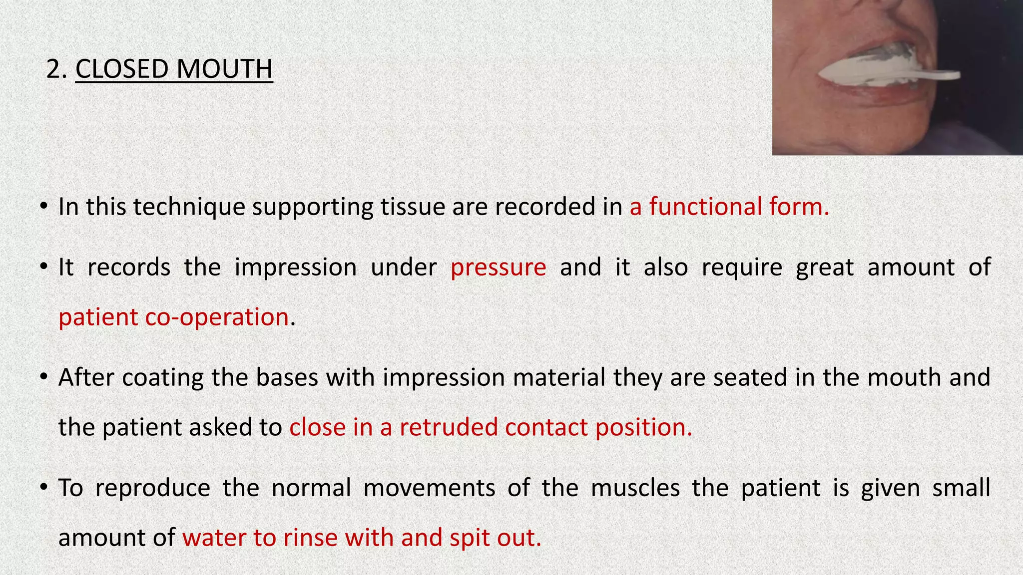 Impressions in complete denture | PPTX