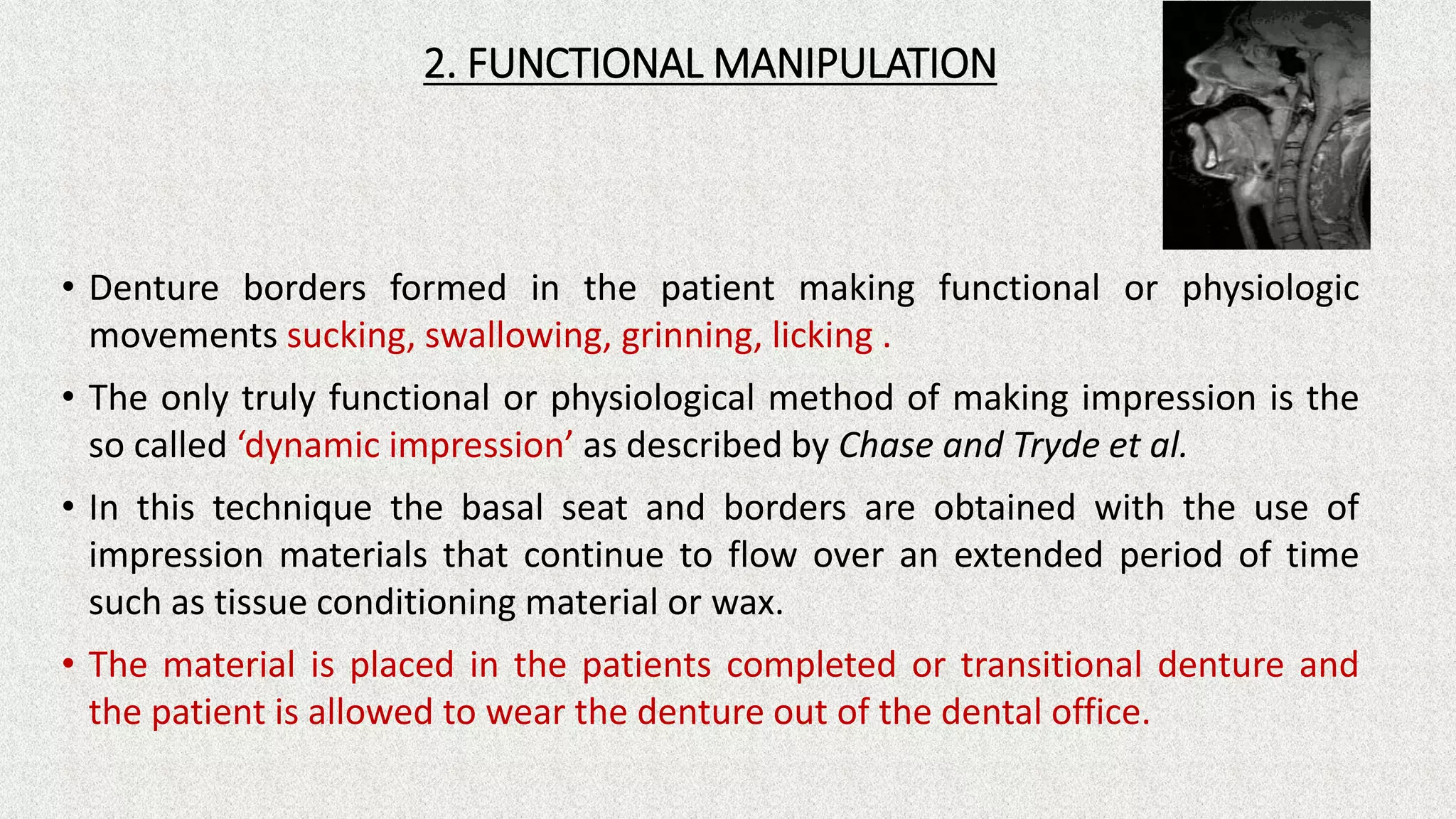 Impressions in complete denture | PPTX