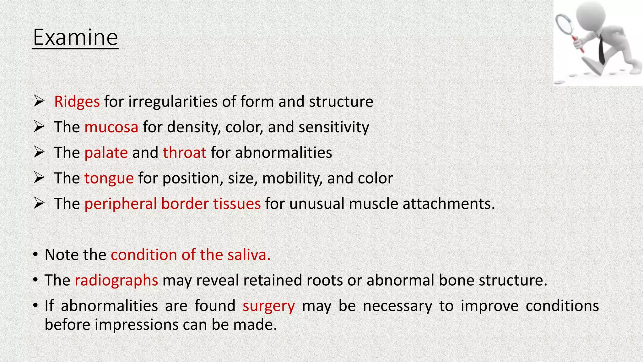 Impressions in complete denture | PPTX
