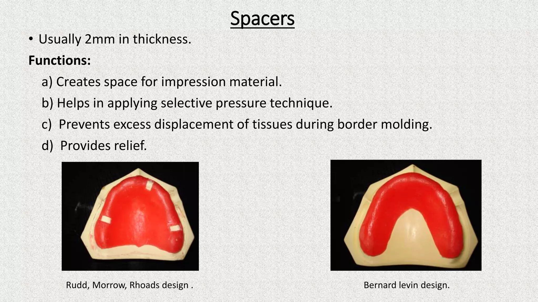 Impressions in complete denture | PPTX