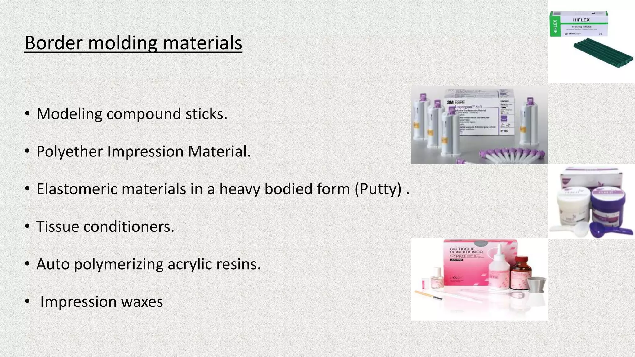 Impressions in complete denture | PPTX