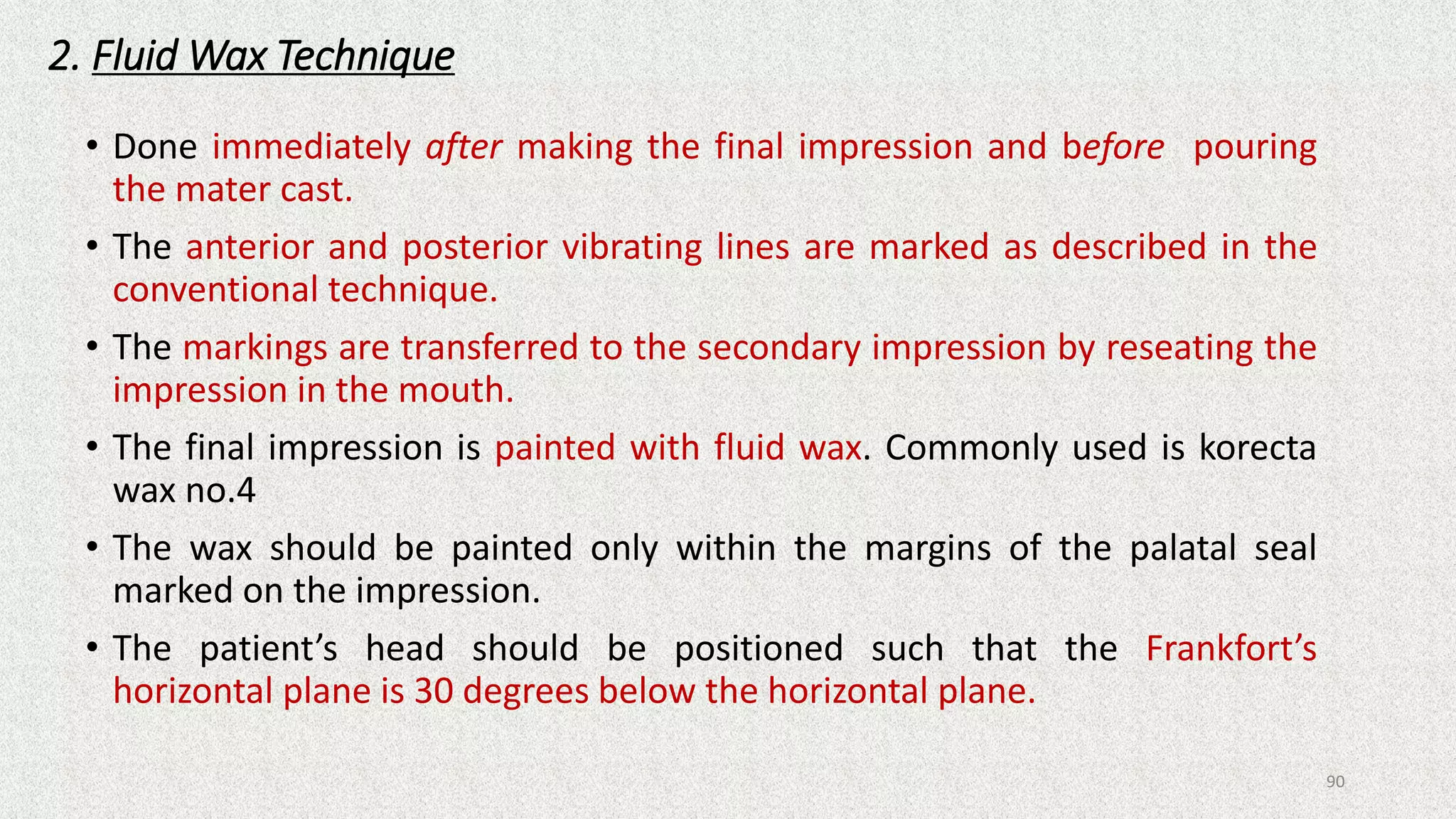 Impressions in complete denture | PPTX
