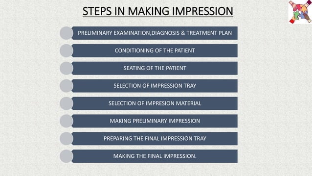 Impressions in complete denture | PPTX | Dental Health | Diseases and ...