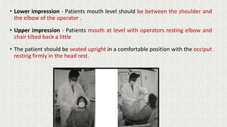 Impressions in complete denture | PPTX