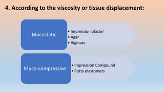 impression techniques in Removable Partial Denture | PPTX