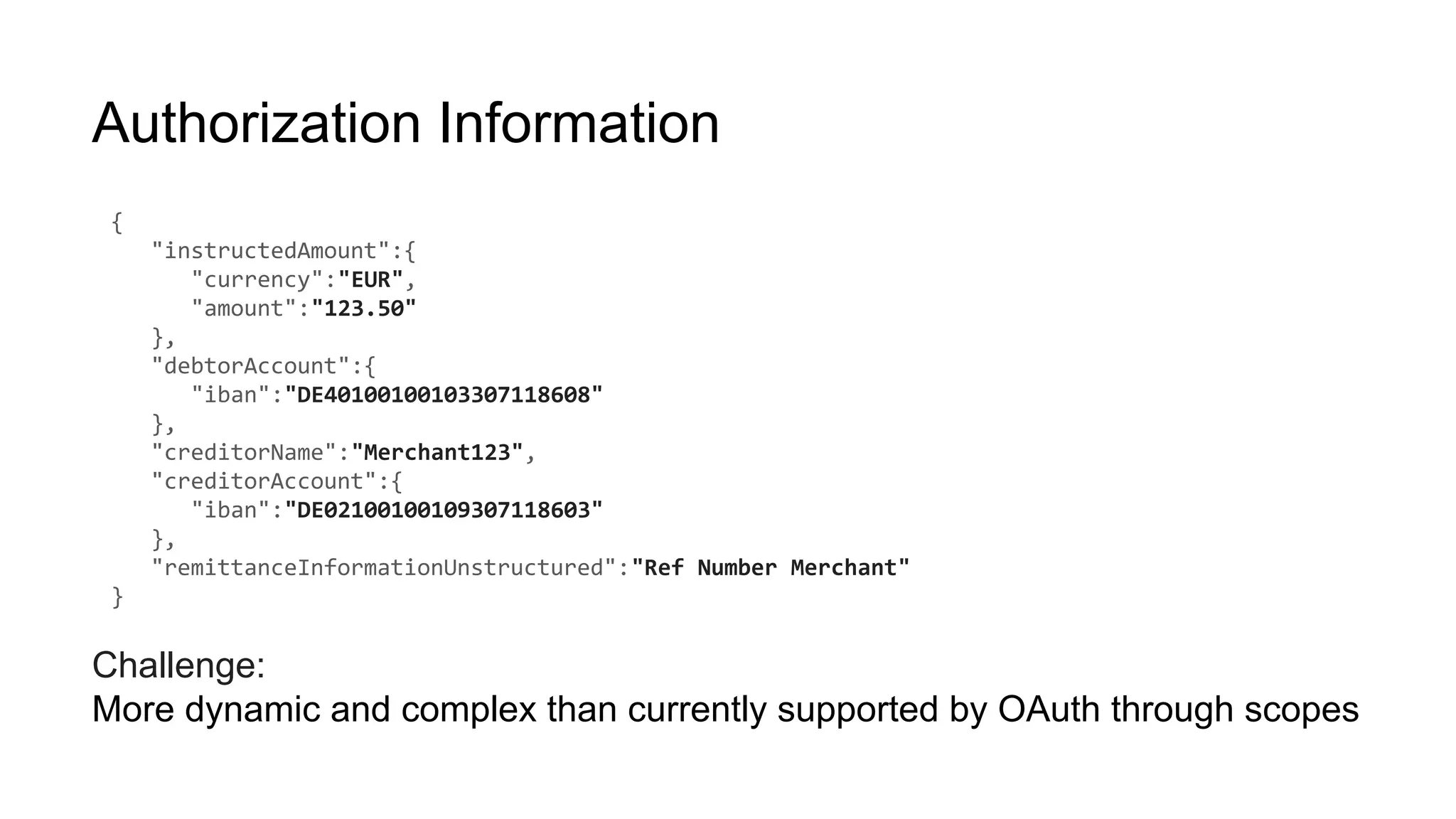 Rich Authorization Requests | PPT