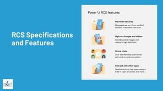 Rich Communication Services (RCS) by Dove Soft | PPTX