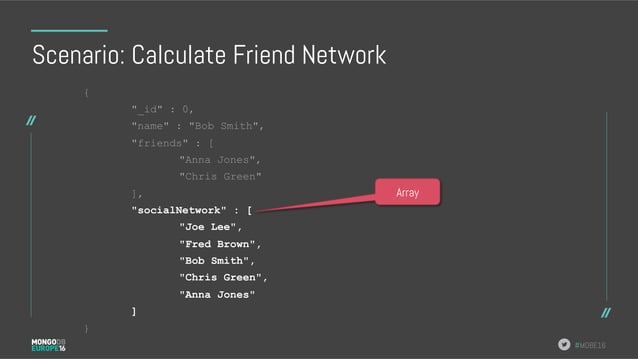 MongoDB Europe 2016 - Graph Operations with MongoDB