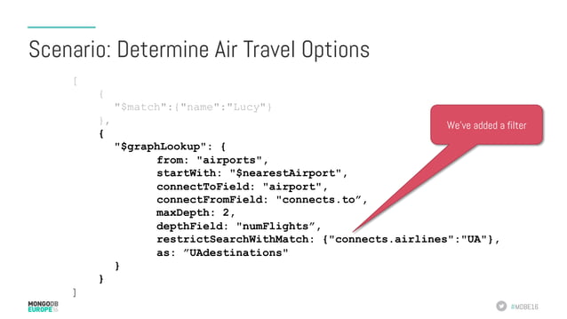 MongoDB Europe 2016 - Graph Operations with MongoDB