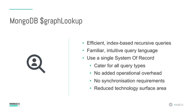 MongoDB Europe 2016 - Graph Operations with MongoDB
