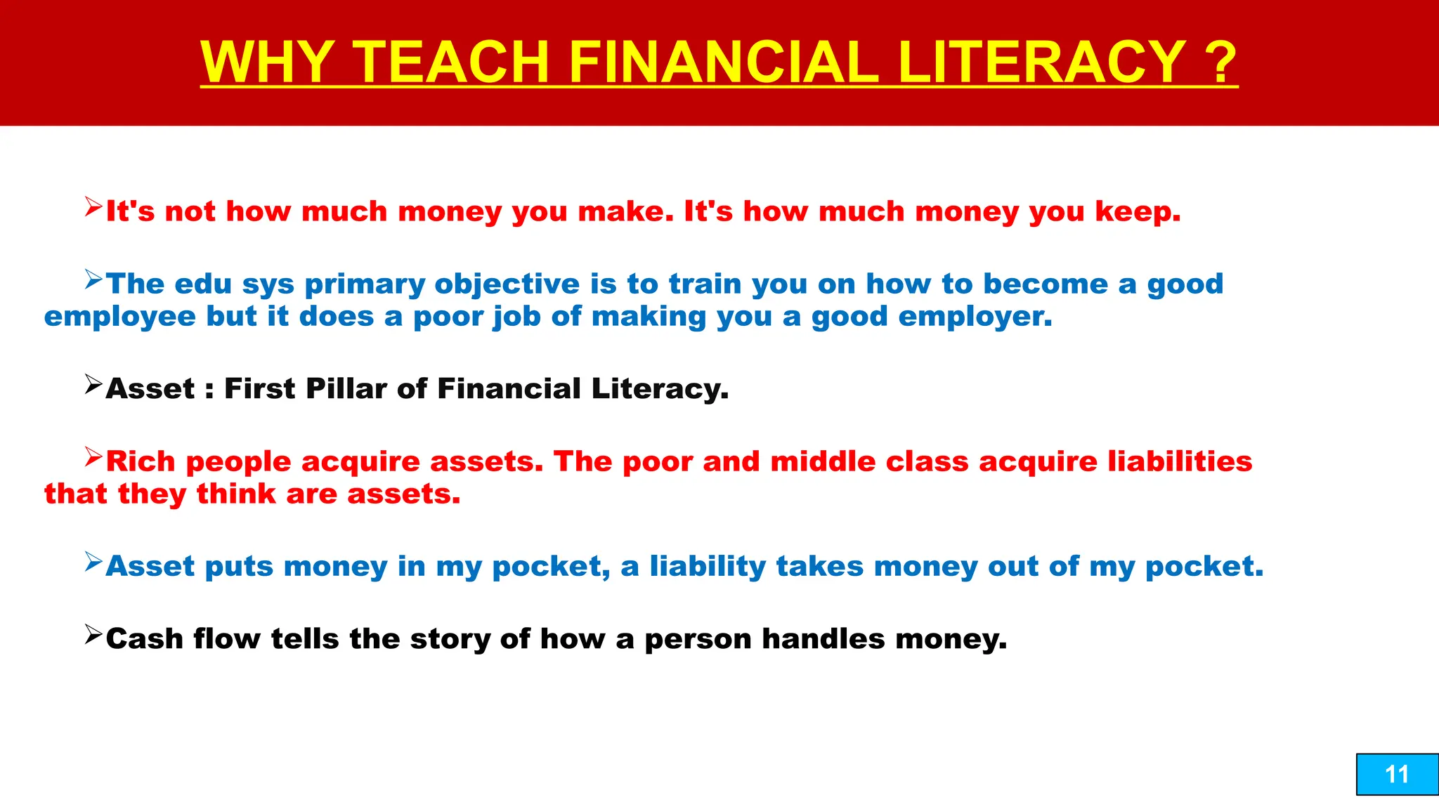 Rich Dad Poor Dad Book Review Presentation | PPT