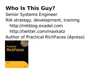 RichFaces: more concepts and features | PDF