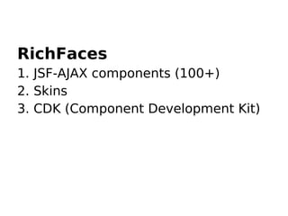 RichFaces: more concepts and features | PDF