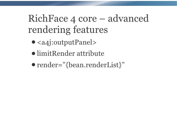 Richfaces 4 Rich Ajax Components For Your Jsf Applications