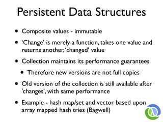 Persistent Data Structures And Managed References | PDF