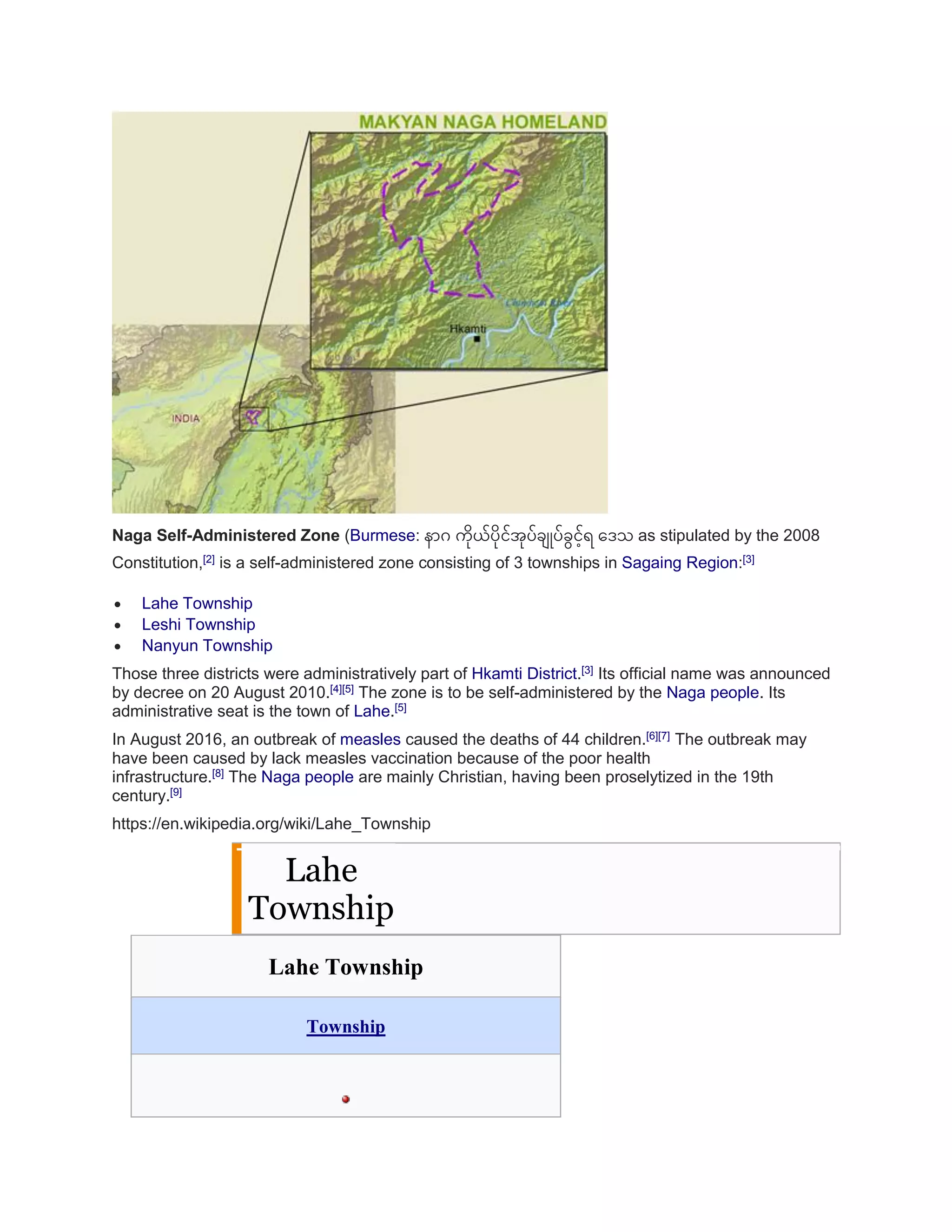 RICH HISTORY OF NAGA SELF-ADMINISTERED ZONE & NAGAS LAND NORTH EAST ...