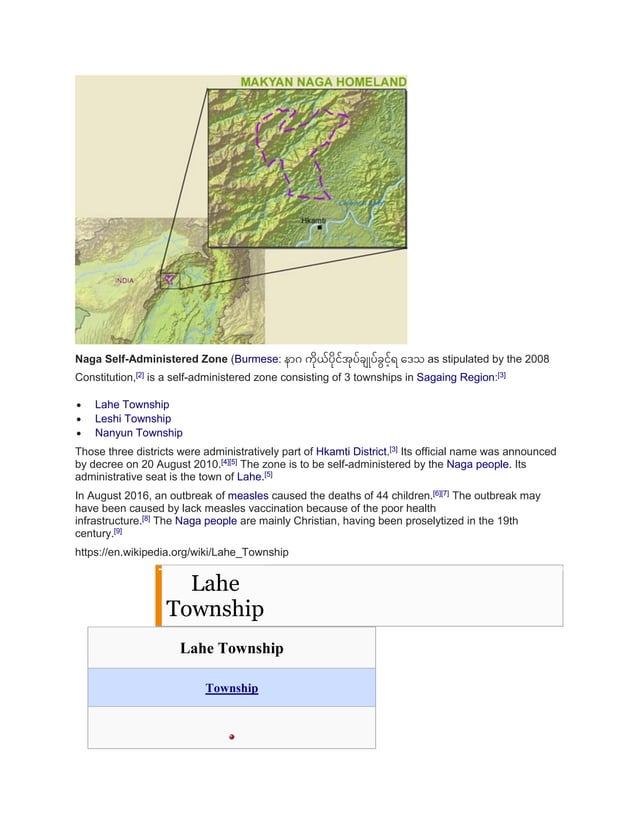 RICH HISTORY OF NAGA SELF-ADMINISTERED ZONE & NAGAS LAND NORTH EAST ...