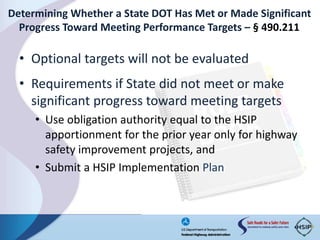 Highway Safety Improvement Program and Safety Performance Management ...