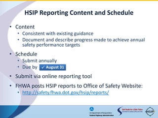 Highway Safety Improvement Program and Safety Performance Management ...