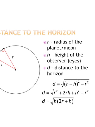 Mathematical Astronomy