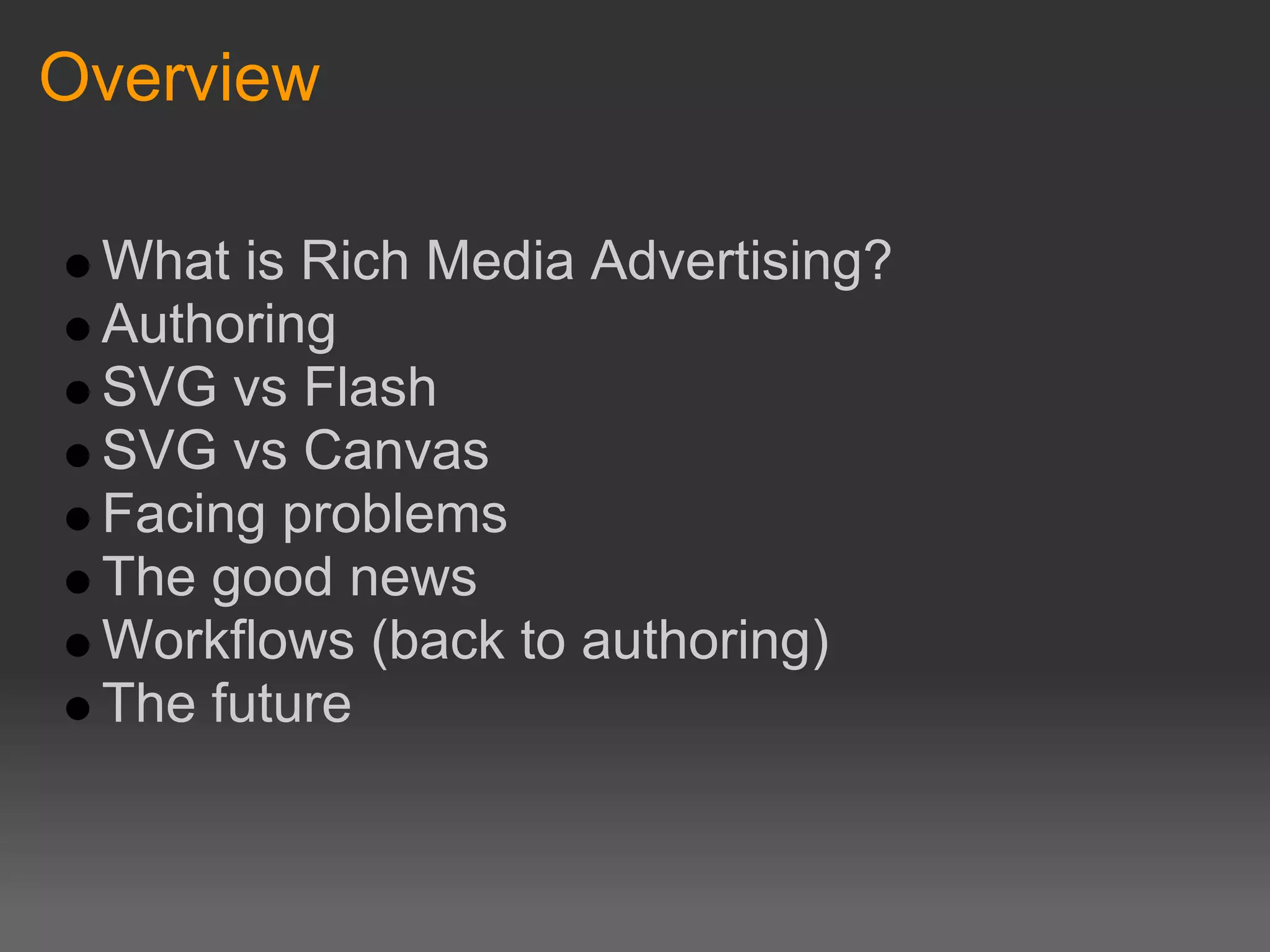 Rich Media Advertising with SVG and JavaScript | PDF