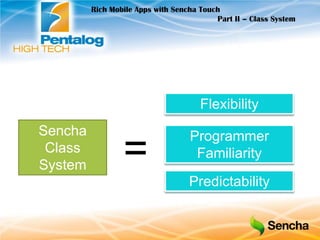 Rich mobile apps with sencha touch - class system | PPT