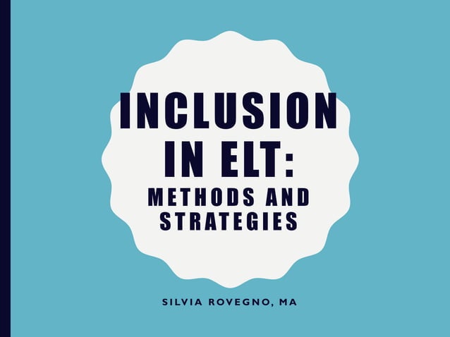 Inclusion: Methods and strategies | PPT
