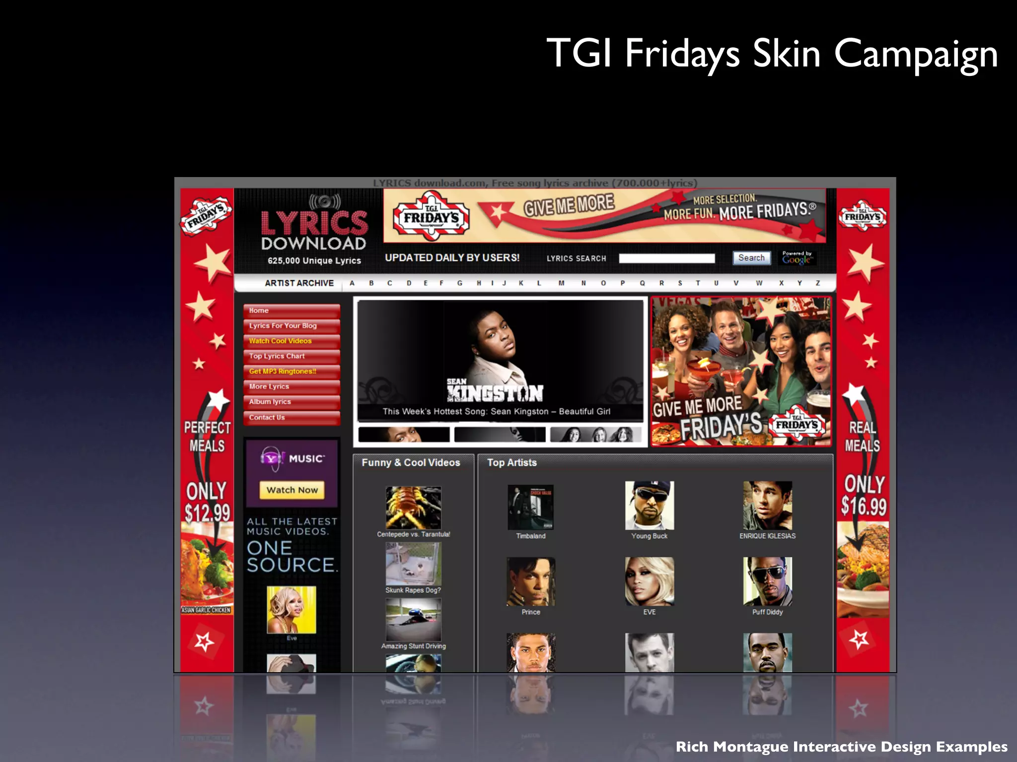 Website Takeover/Skin/Custom Page Examples | PDF