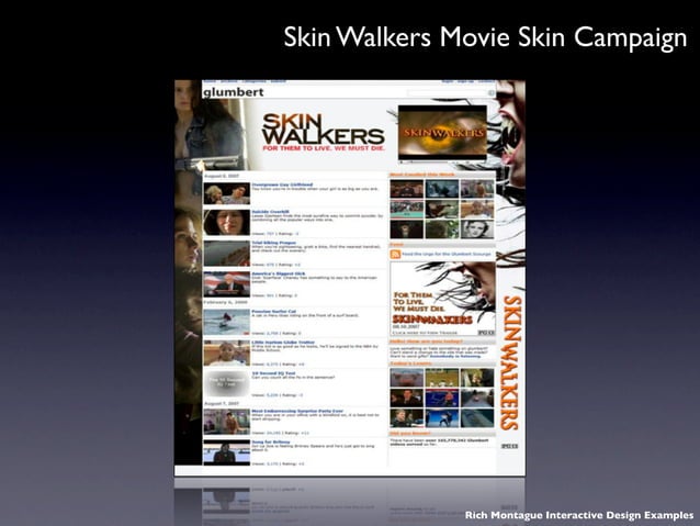 Website Takeover/Skin/Custom Page Examples | PDF