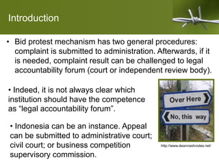 Richo improving effectiveness in bid protest mechanism ippc 6 dublin | PPT
